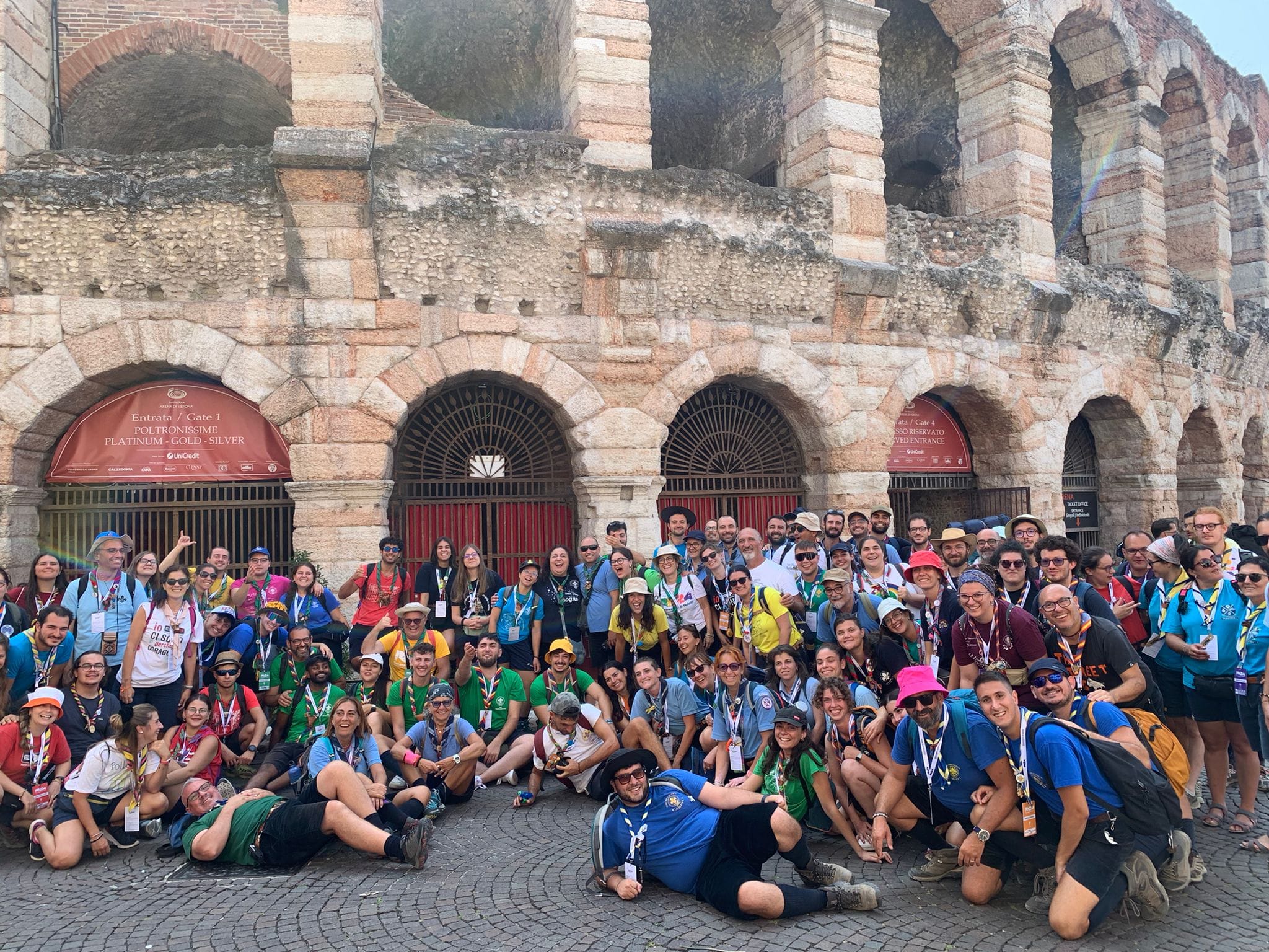 18mila capi scout a Verona per la route nazionale Agesci, quattro ...