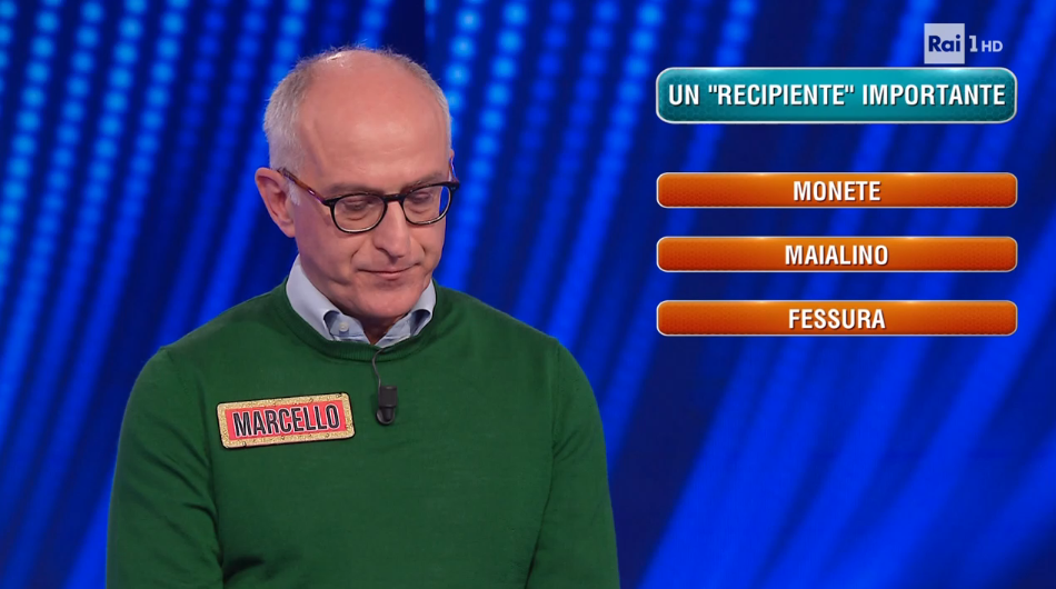 Marcello da Verona all'Eredità, alla Ghigliottina vince 18mila euro ...